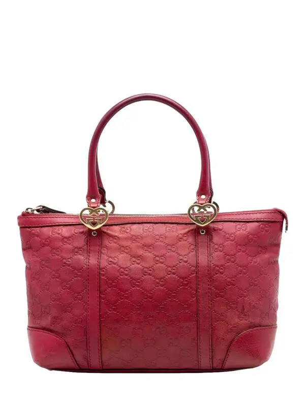 Gucci 2016-2026 Sima Lovely Tote Bag - Red