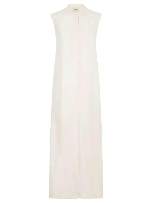 Le Kasha Namsa Silk Maxi Dress - Cream