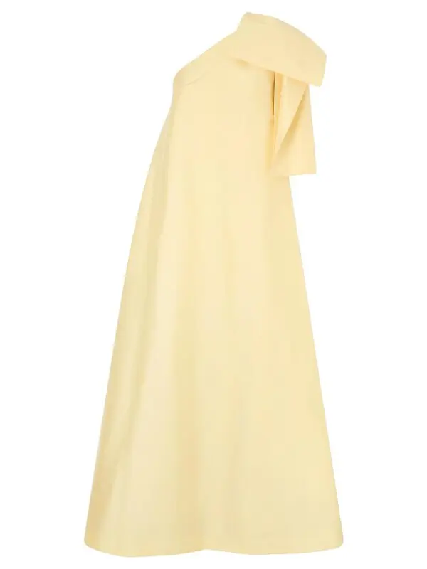 Bernadette Winnette One-shoulder Gown - Yellow