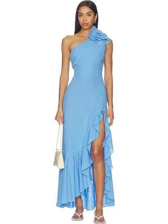 Yumi Kim Rocky Maxi Dress - Lake Blue