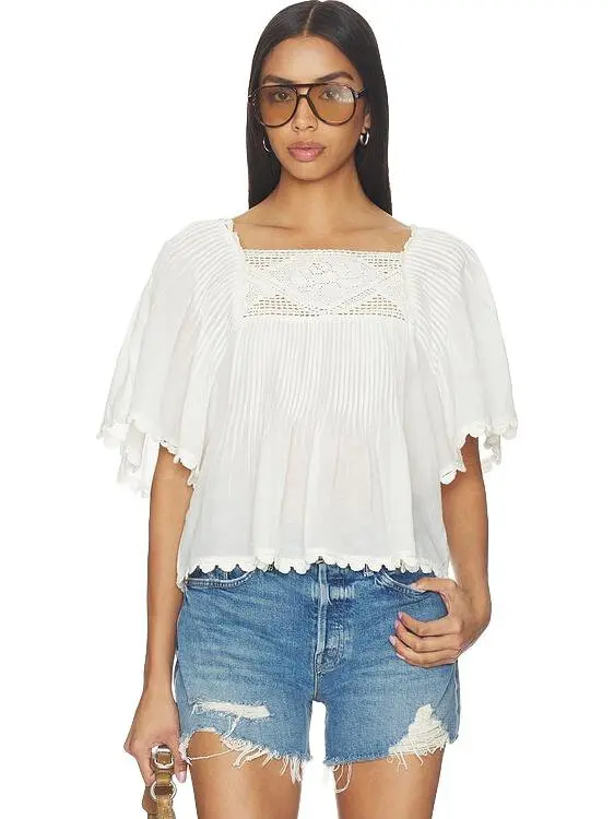 Saylor X Eula Top - White