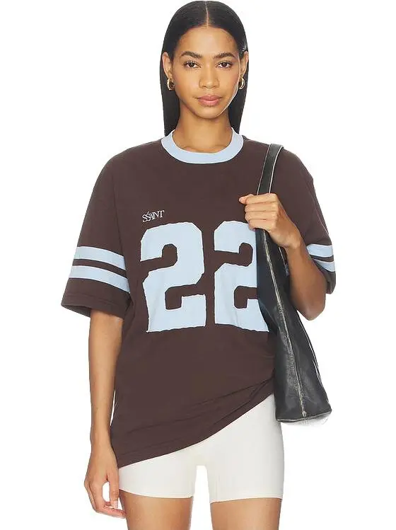SSAINT Expresso 22" Graphic Tee - Espresso