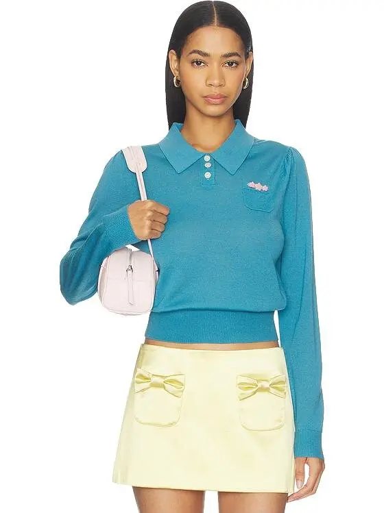 Sandy Liang Akir Sweater - Blue