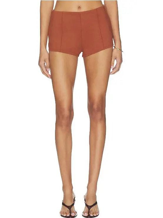 Superdown Reese Hot Shorts - Brown