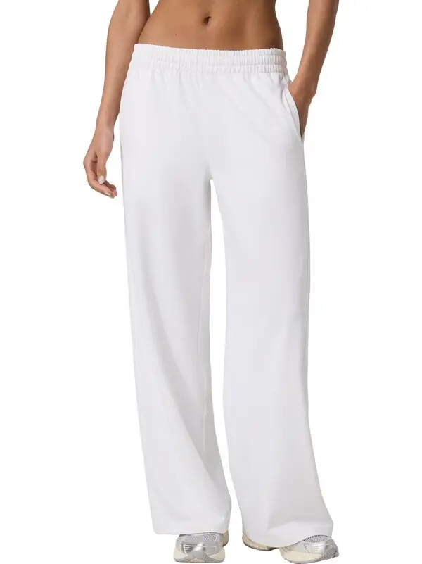 Vuori Sunday Track Pant - White