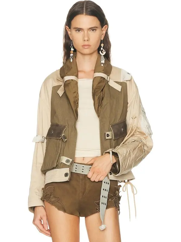 Isabel Marant Étoile Julissa Jacket - Khaki