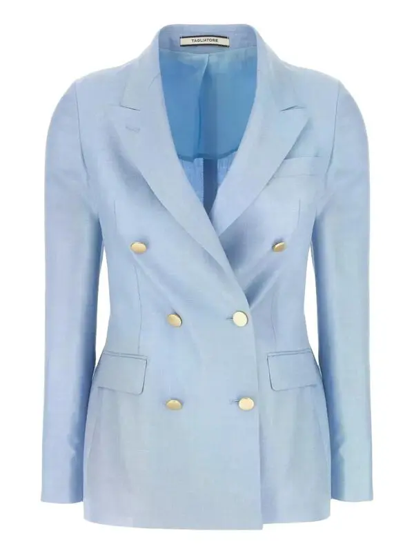 Tagliatore Double-breasted Blazer - Blue