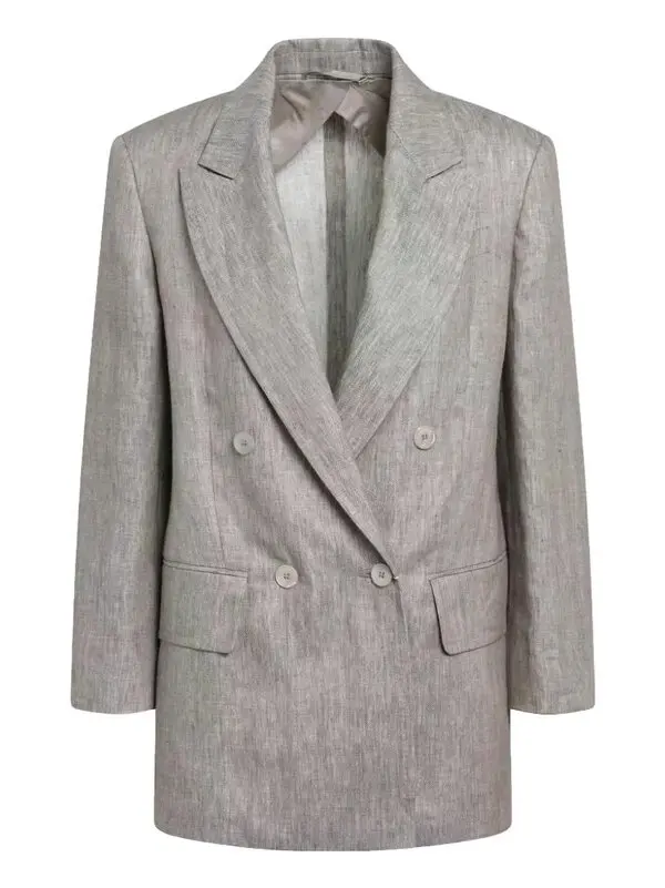 Max Mara Olimpia Double-breasted Blazer - Grey