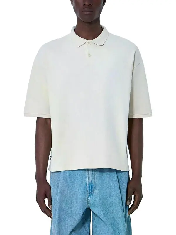 LEVI'S Ribbed-collar Polo Shirt - Neutrals