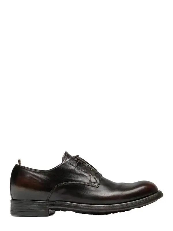 Officine Creative Chronicle Leather Derby Shoes - Brown