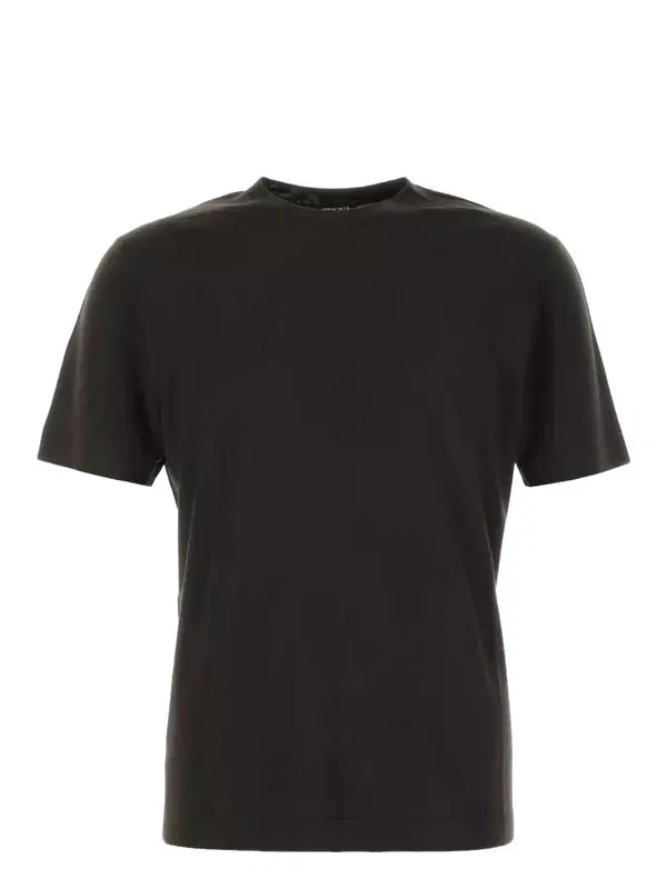 Zegna Short-sleeved T-shirt - Brown