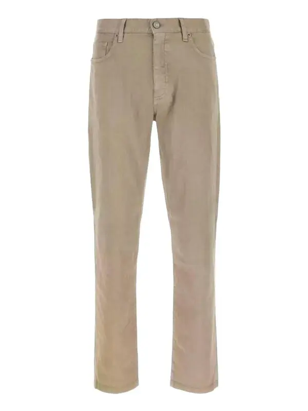 Zegna Stretch Linen-blend Trousers - Neutrals