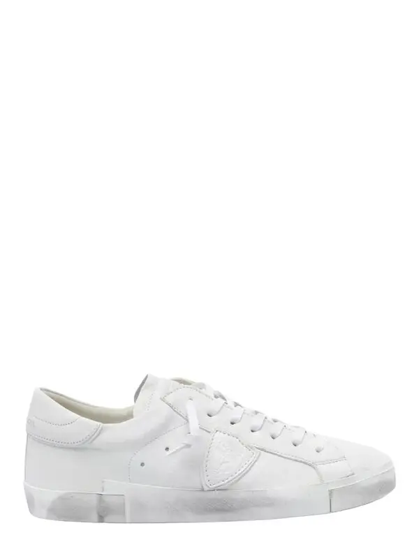 Philippe Model Prsx Logo-patch Sneakers - White