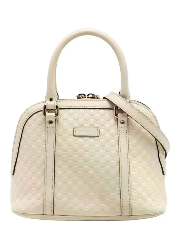 Gucci Mini Dome Satchel - White