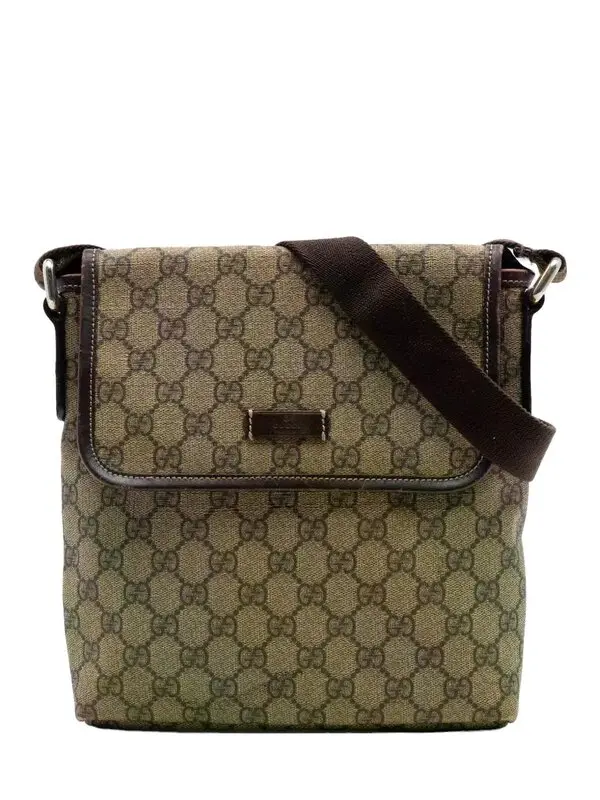 Gucci Gg Supreme Crossbody Bag 2000-2015 - Neutrals