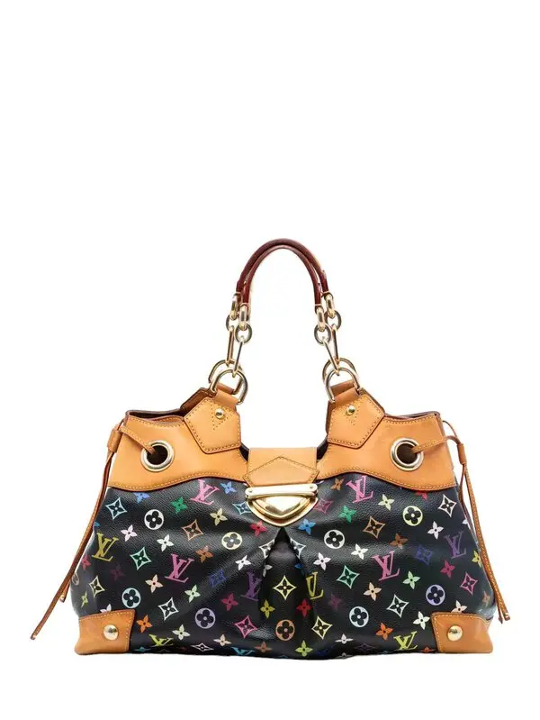 LOUIS VUITTON 2007 Monogram Multicolore Ursula Handbag - Black