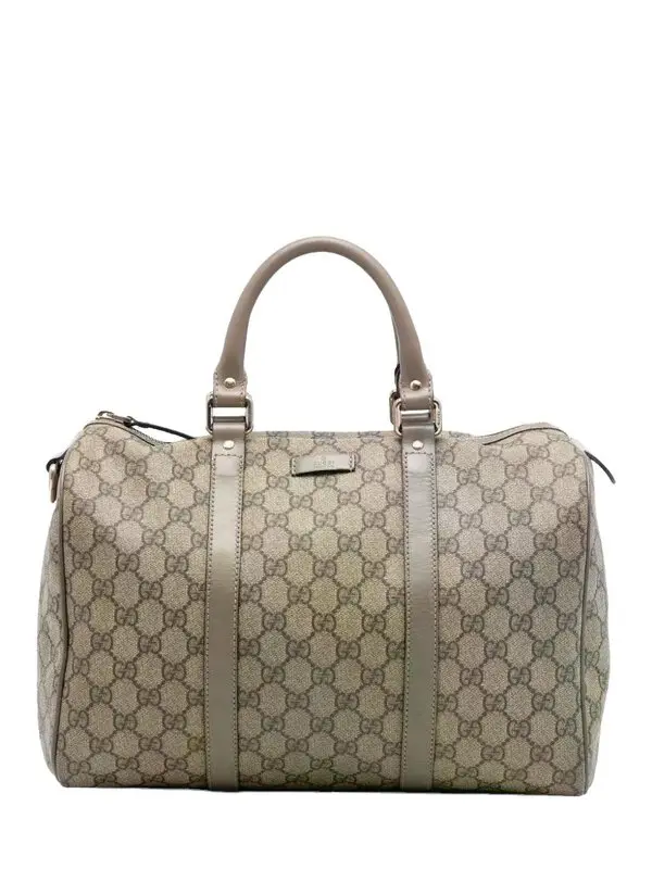 Gucci Gg Supreme Joy Boston Bag - Neutrals
