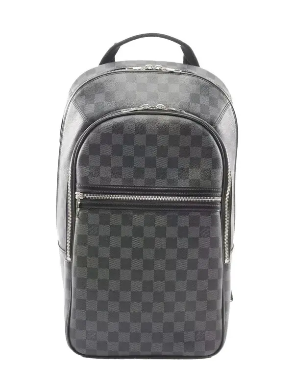 LOUIS VUITTON Damier Graphite Michael Backpack - Black
