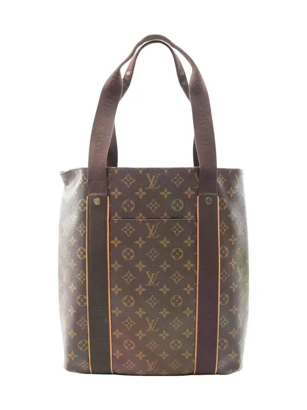LOUIS VUITTON 2010 Monogram Cabas Beaubourg Tote Bag - Brown