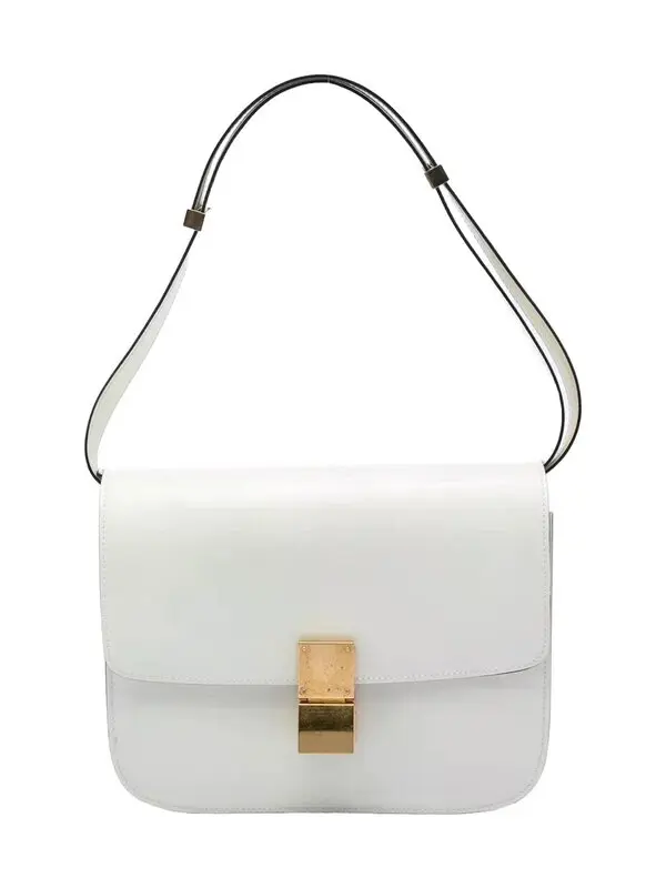 Celine 2016 Classic Box Crossbody Bag - White
