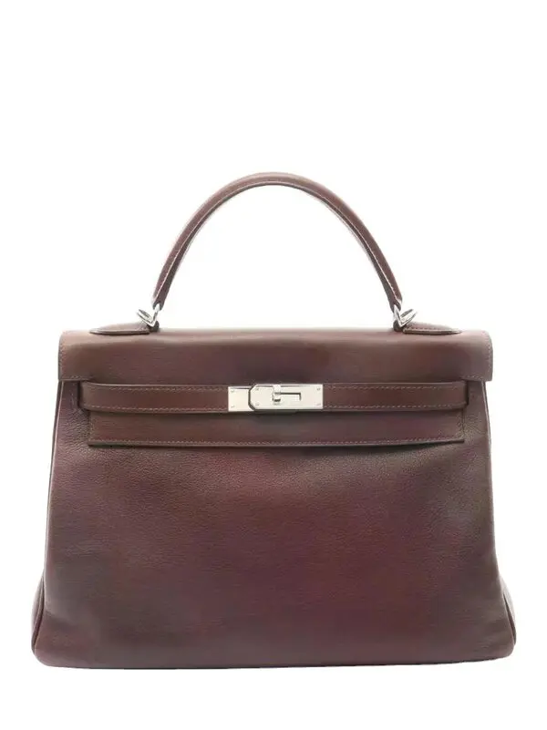 Hermès 2006 Swift Kelly Ii Retourne 32 Satchel - Brown
