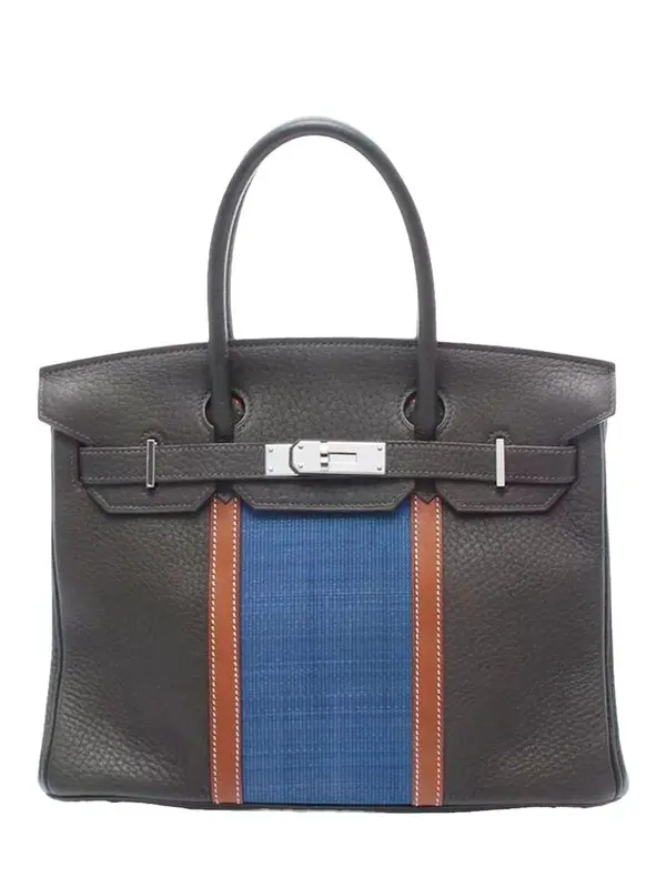 Hermès 2014 Limited Edition Birkin Club Retourne 30 Handbag - Green