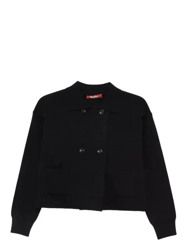 Max Mara Ghia Double-breasted Cardigan - Black