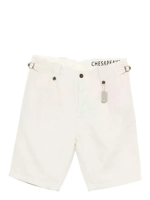 CHESAPEAKE'S Buckle-detail Shorts - Neutrals