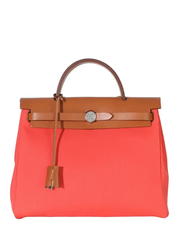 Hermès Herbag Zip Retourne 31 - Pink
