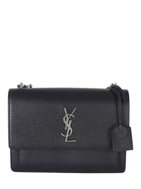 Saint Laurent Monogram Sunset Shoulder Bag - Blue
