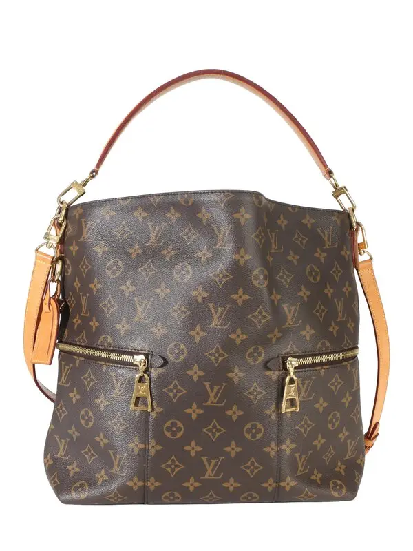 LOUIS VUITTON Monogram Canvas Melie - Brown