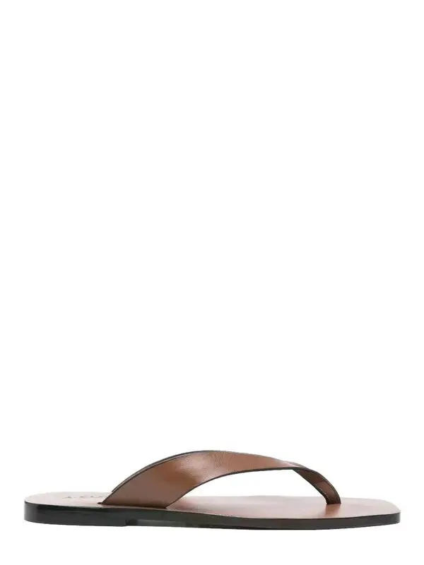 A.emery Kinto Leather Sandals - Neutrals