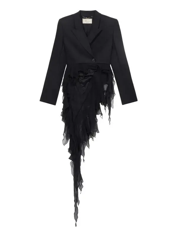 Blumarine Single-breasted Blazer - Black