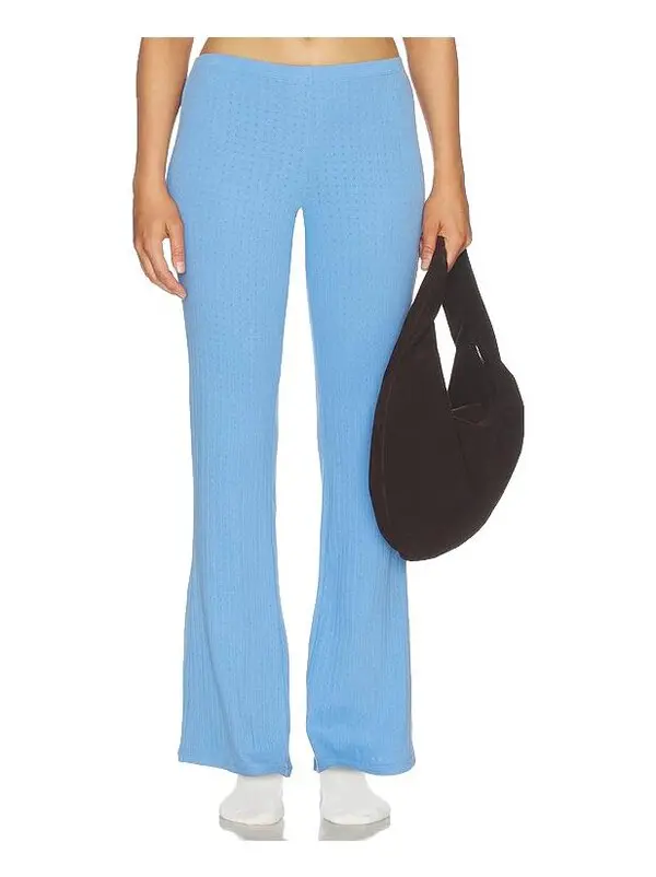 WELLBEING + BEINGWELL Shaw Pant - Blue