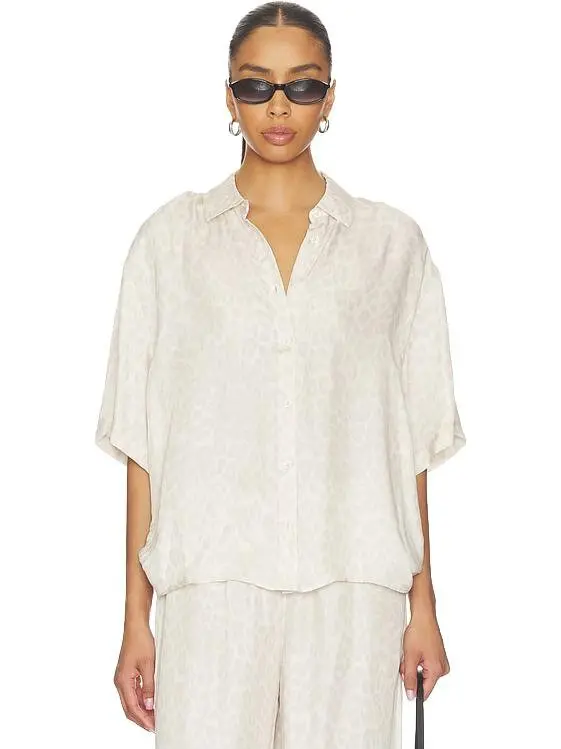 ANINE BING Coco Shirt - Neutral