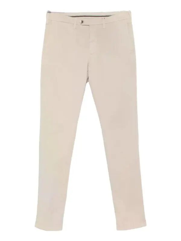 Canali Straight-leg Chino Trousers - Neutrals