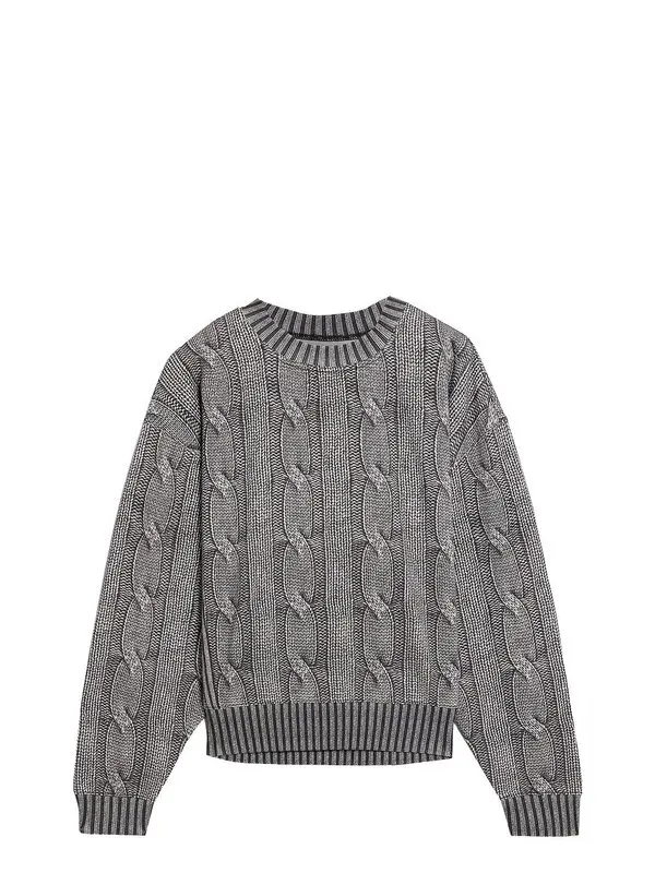 Rag & Bone Miramar Printed Cotton-fleece Sweatshirt - Black