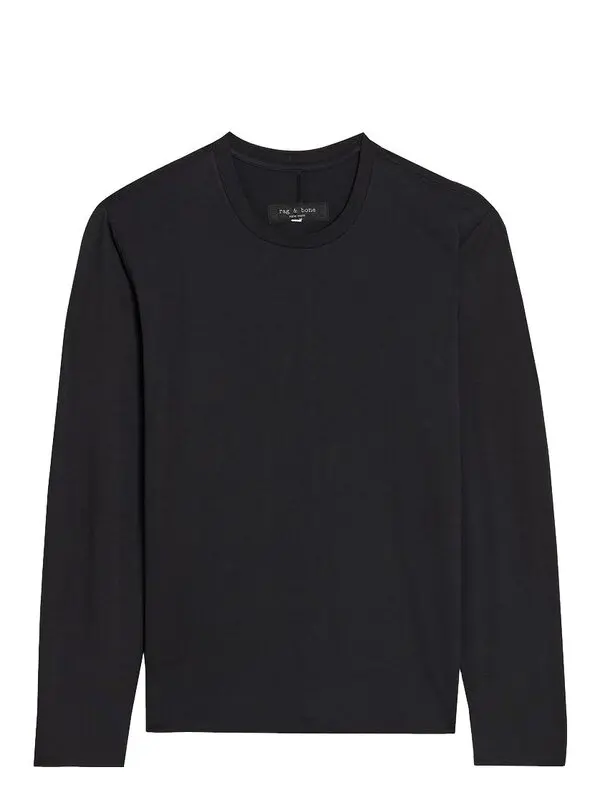 Rag & Bone Jersey Tshirt - Black