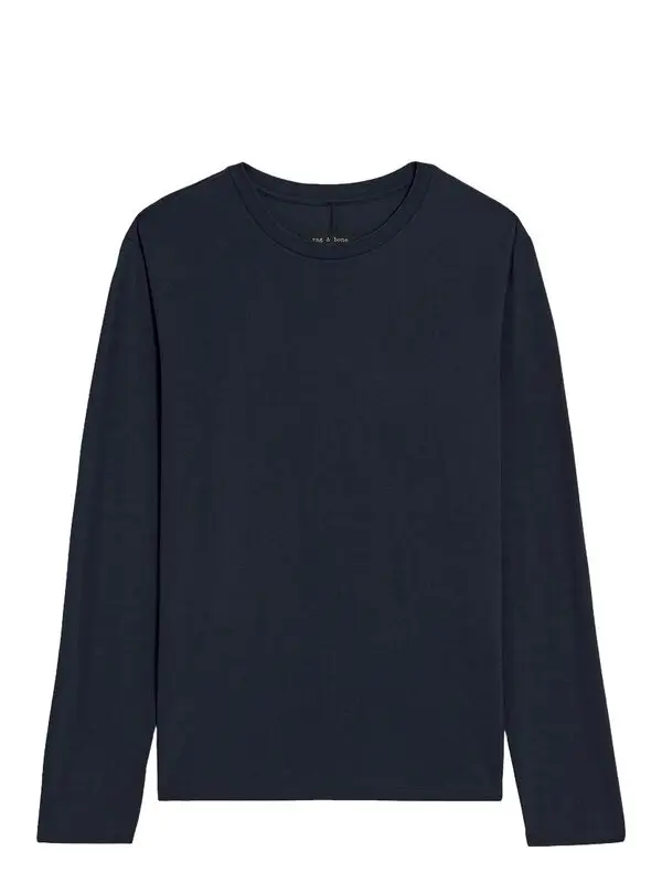 Rag & Bone Jersey Tshirt - Navy