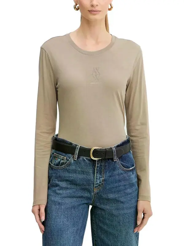 Armani Exchange Long-sleeve T-shirt - Neutrals