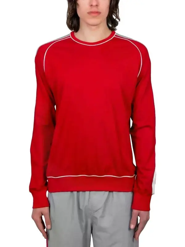 Gimaguas Killian Contrast-panel T-shirt - Red