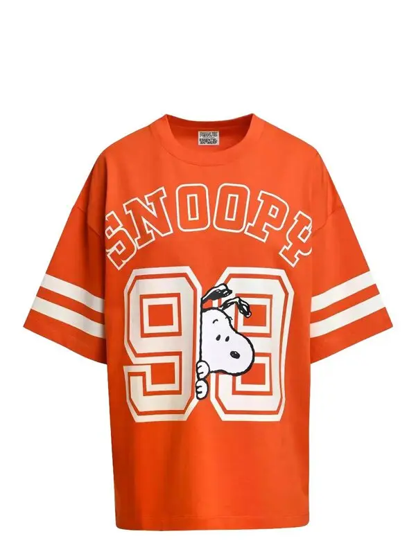 Essentiel Antwerp Snoopy-print T-shirt - Orange