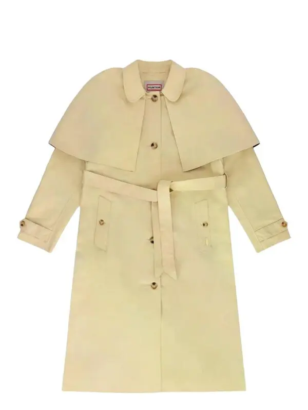 Hunter Keltie Cape Trench Coat - Neutrals