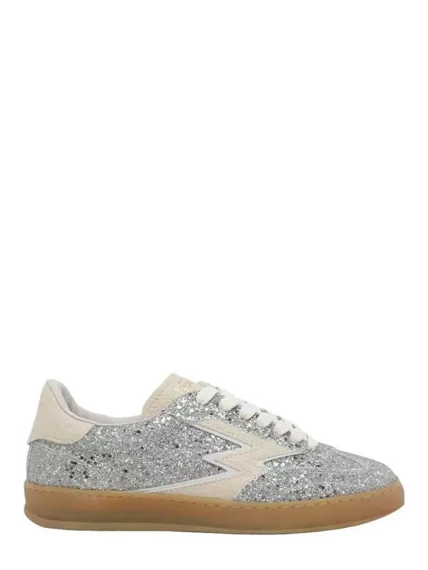 MOA CONCEPT Club Deluxe Glitter Sneakers - Silver
