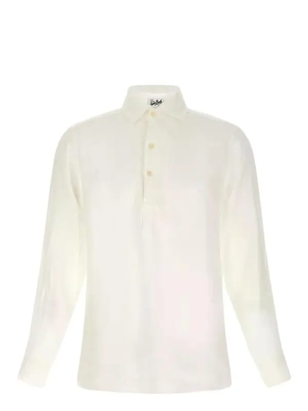 MC2 SAINT BARTH Long-sleeve Polo Shirt - Neutrals