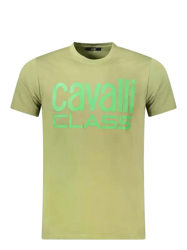 Roberto Cavalli Logo-print T-shirt - Green