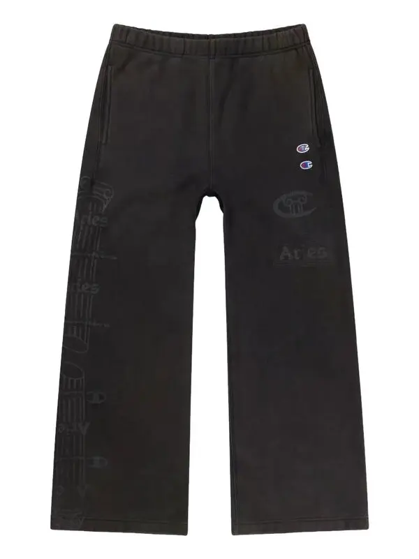 Champion Logo-print Trousers - Brown