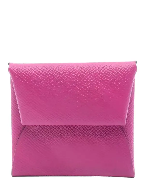Hermès 2017 Bastia Coin Purse - Pink