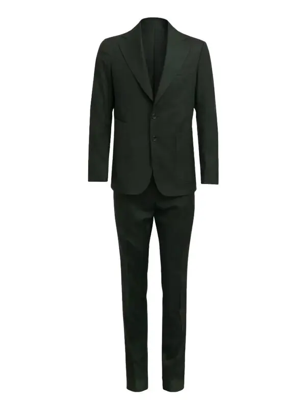 FRANZESE COLLECTION Stefano De Martino Single-breasted Suit - Green