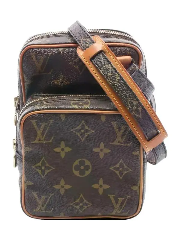 LOUIS VUITTON 1988 Mini Amazon Monogram Crossbody Bag - Brown